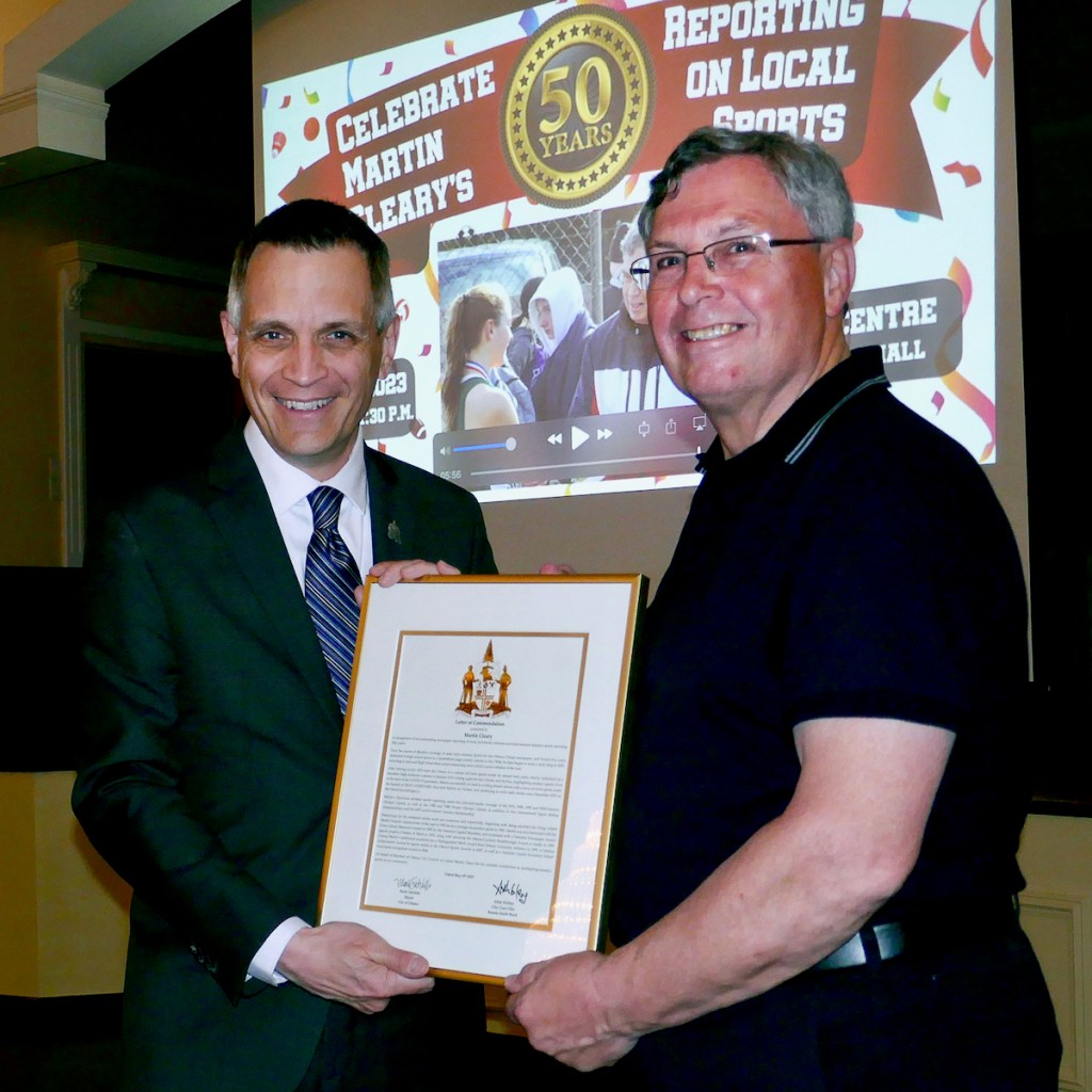 Martin Cleary 50 Years Celebration – OttawaSportsPages.ca